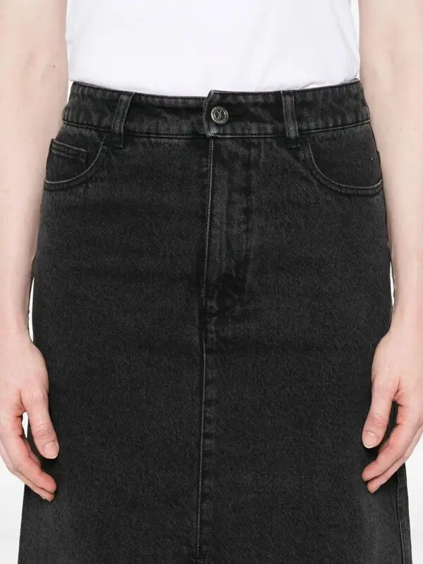 A.p.c. Georgia Denim Midi Skirt