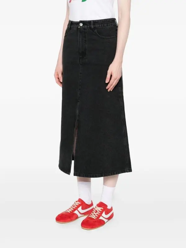 A.p.c. Georgia Denim Midi Skirt