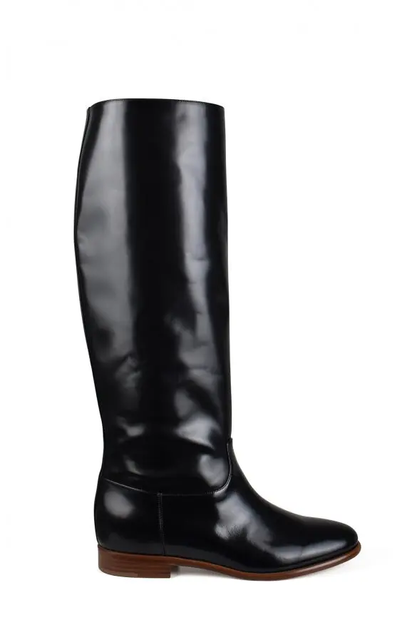 Gabriela Hearst Patent Leather Boots - Black