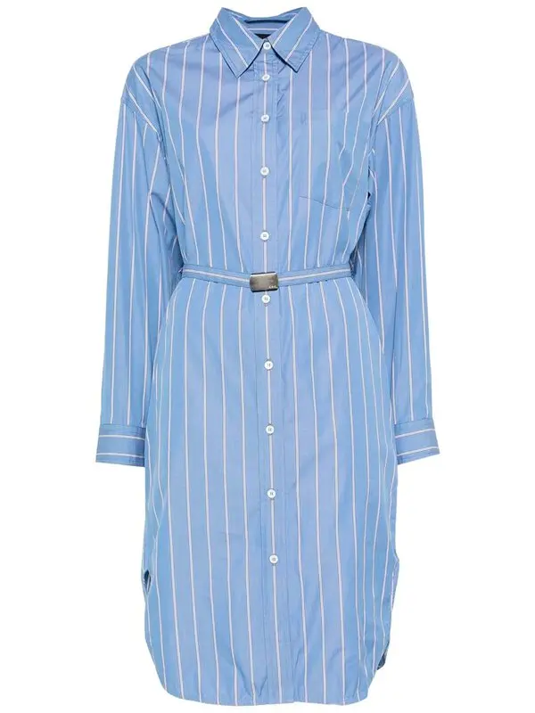 A.p.c. Robe Chemise Courte - Blue
