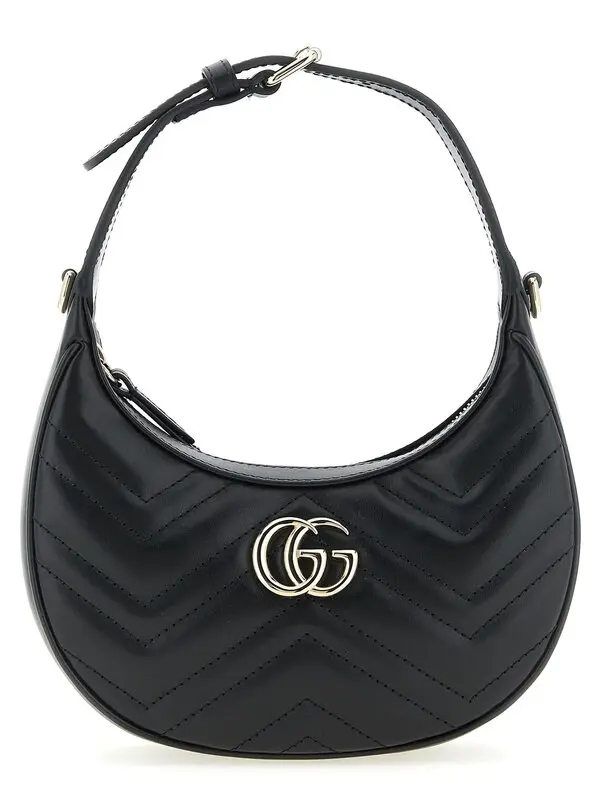Gucci Gg Marmont Small Shoulder Bag - Black