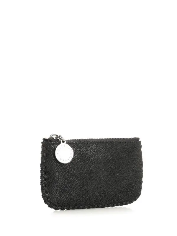 Stella McCartney Falabella Zip Around Card Holder Keychain