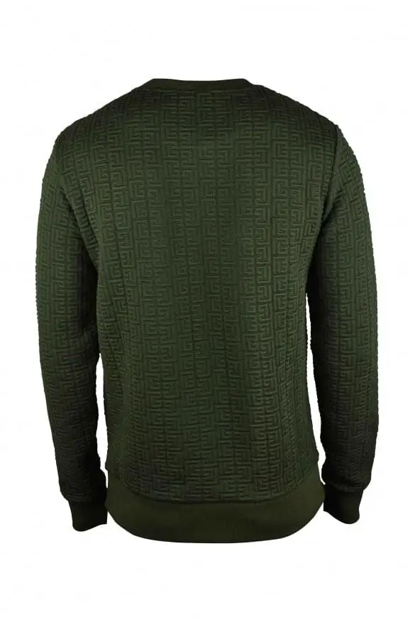 Balmain Monogram Sweatshirt - Yellow