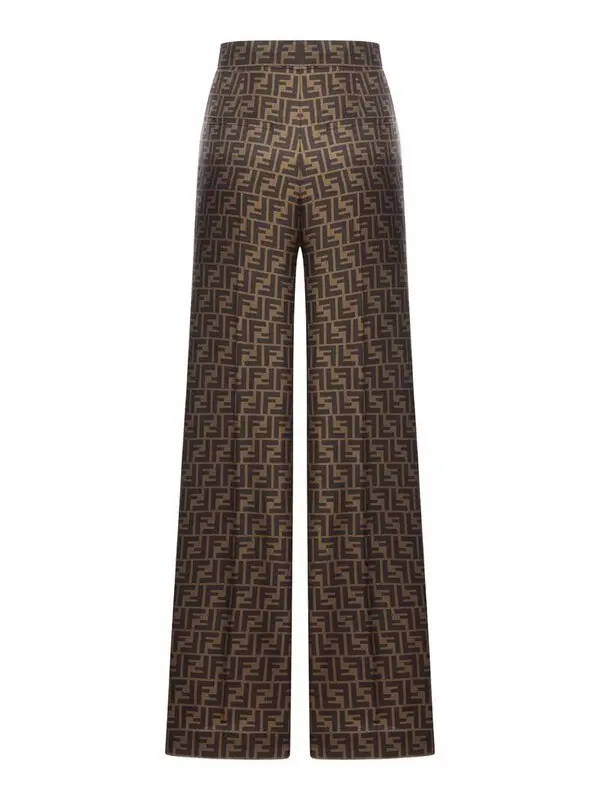 Fendi Ff Twill Trousers