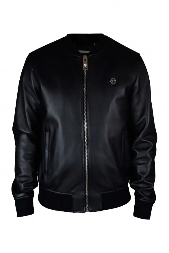 Philipp Plein Bomber Jacket - Black