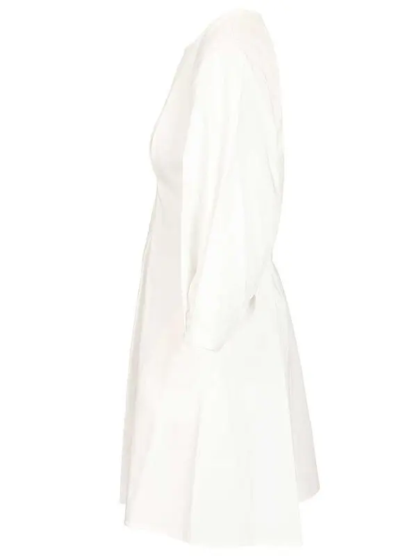 TOTEME Cotton Balloon Sleeve Dress