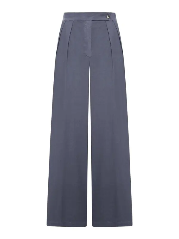 Dries Van Noten Trousers With Pleats And Side Buttoning