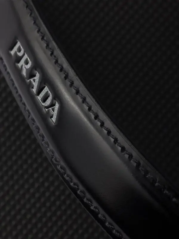 Prada Brushed Leather Flip-flops
