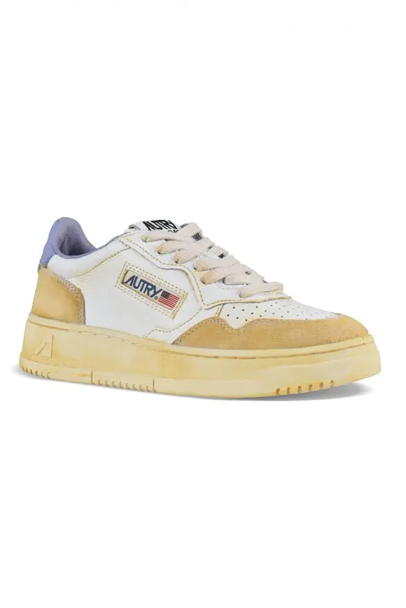 AUTRY Super Vintage Low-top Sneakers - White