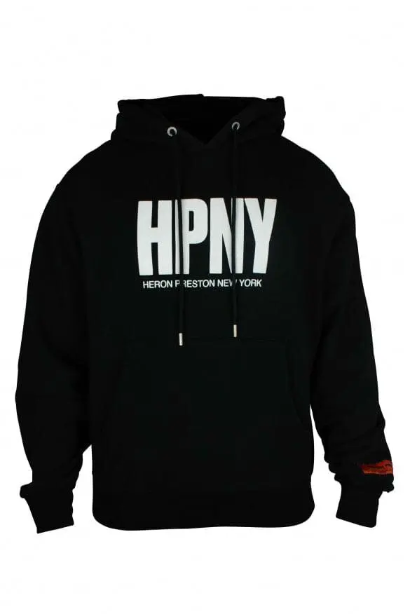 Heron Preston Hooded Sweatshirt - Black