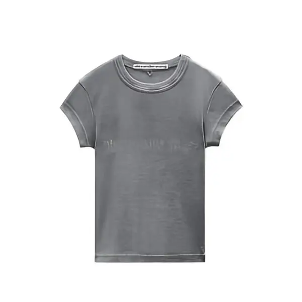 Alexander Wang Grey Tops T-shirts & Jerseys - Gray