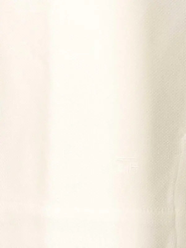 TOM FORD Cotton Piqué Polo Shirt - White