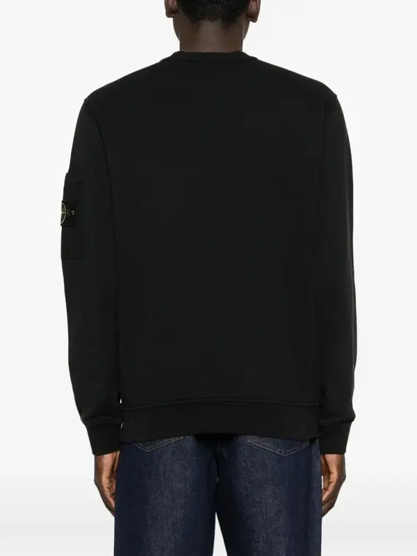 Stone Island Regular Fit Crewneck Midweight Sweatshirt With Pocket
