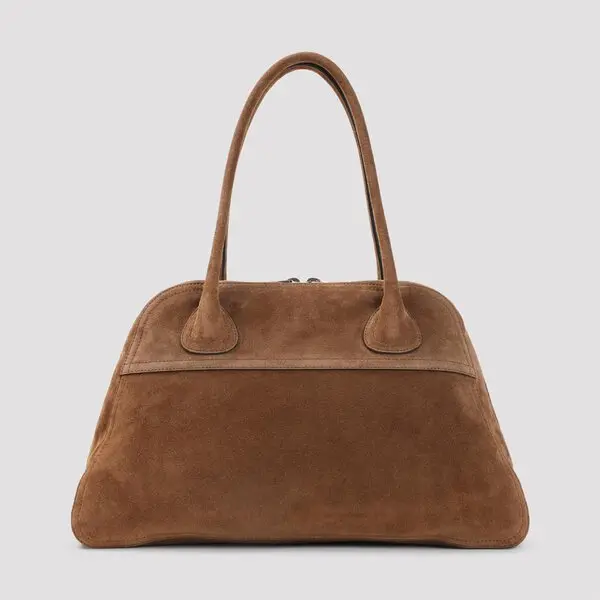 Miu Miu Vivant Suede Leather Bag - Brown