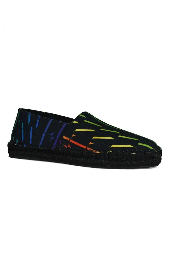 Valentino Garavani Printed Canvas Espadrilles