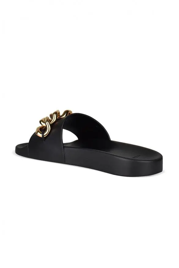 Versace Leather Slides