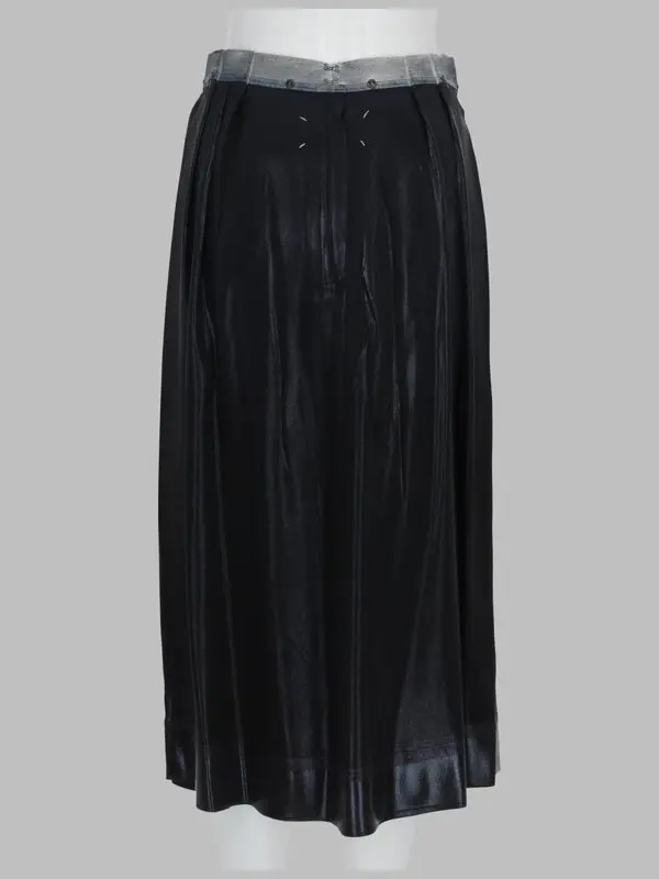 MAISON MARGIELA Silk Blend Midi Skirt