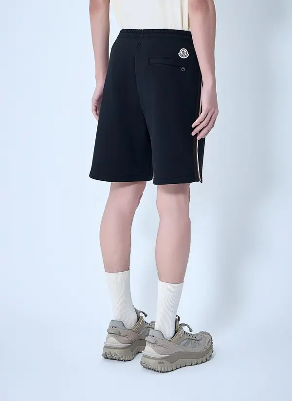 Moncler Drawstring Jersey Shorts