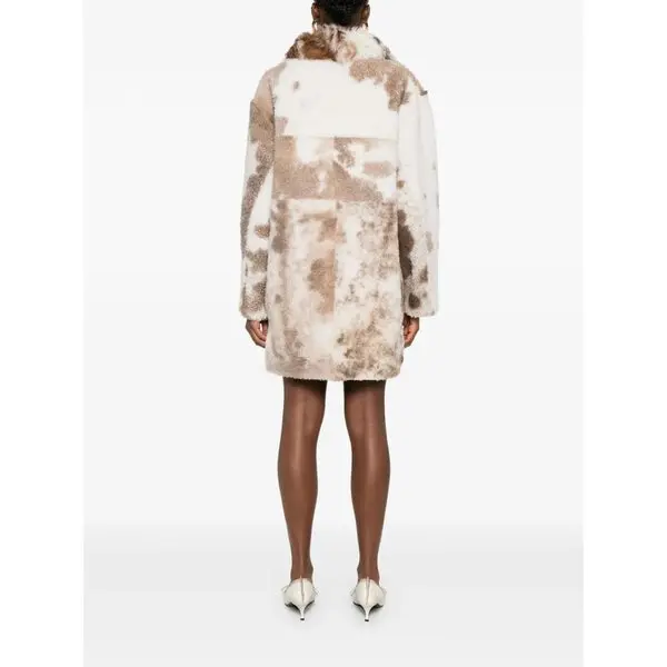 Prada Coats Leather Coats - White