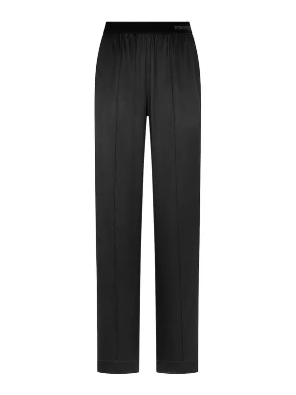 TOM FORD Stretch Silk Satin Trousers