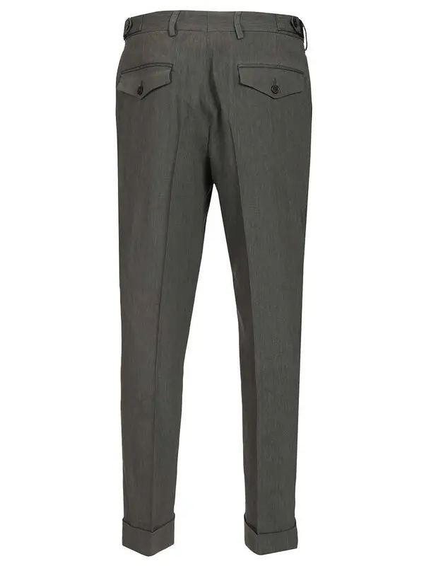 Dries Van Noten Tailored Trousers - Gray