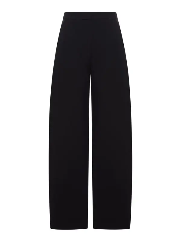 Alaïa High-waisted Rounded Trousers
