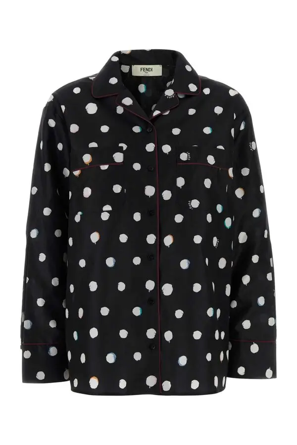 Fendi Printed Silk Shirt - Multicolor