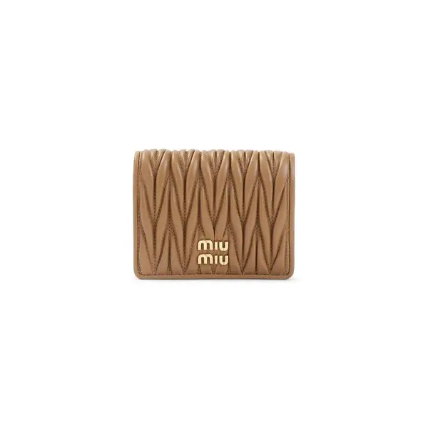 Miu Miu Matelassé Wallet - Multicolor