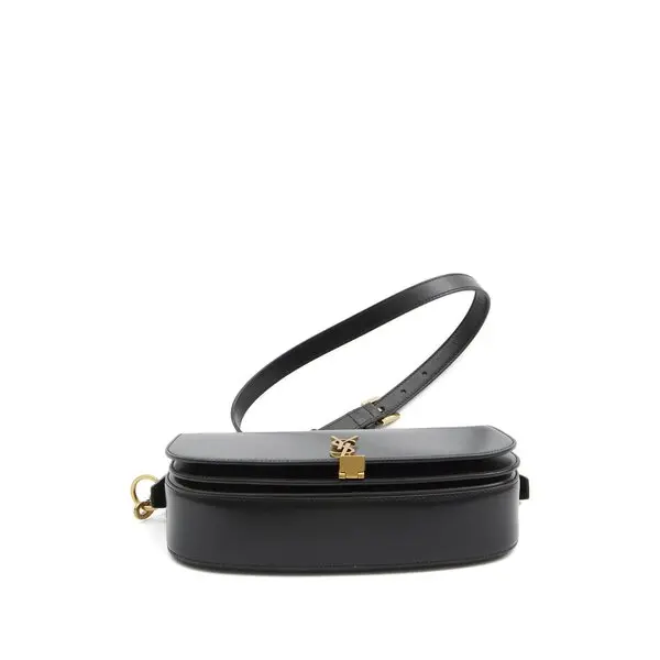 Saint Laurent Calfskin Shoulder Bag - Black
