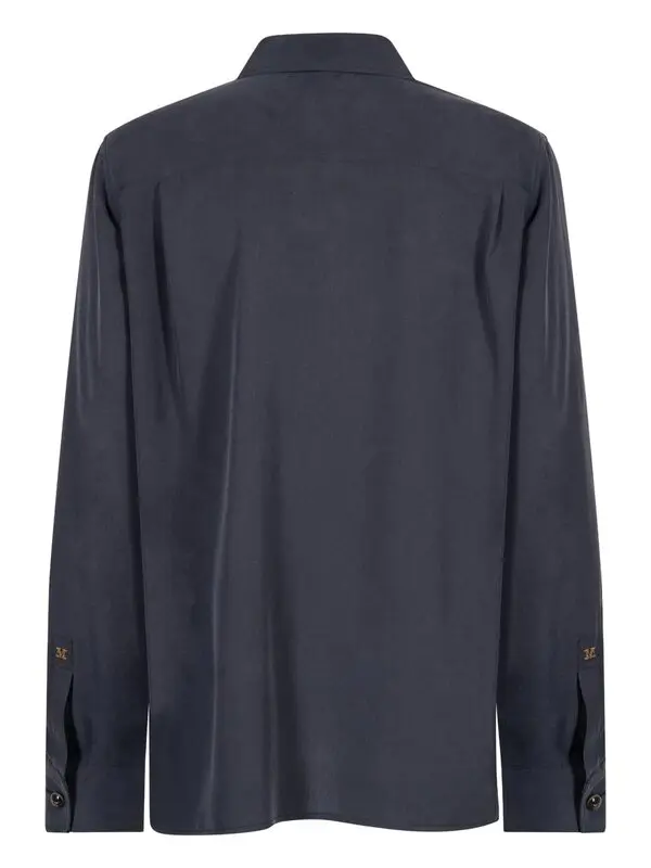 Max Mara Silk Canvas Shirt