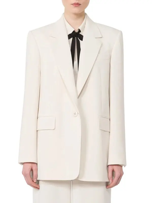 Max Mara Single-breasted Cady Blazer