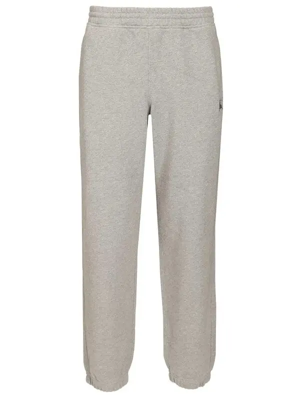 Burberry Ronnie Cotton Jogging Trousers - Gray