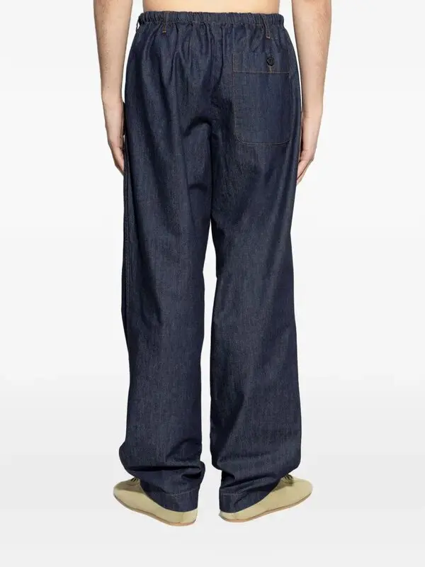 Dries Van Noten Penny Long Jeans - Blue