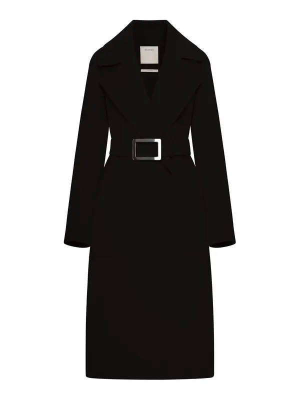 Sportmax Pure Wool Robe Coat