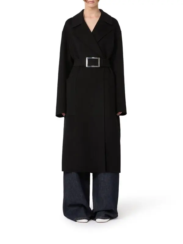 Sportmax Pure Wool Robe Coat