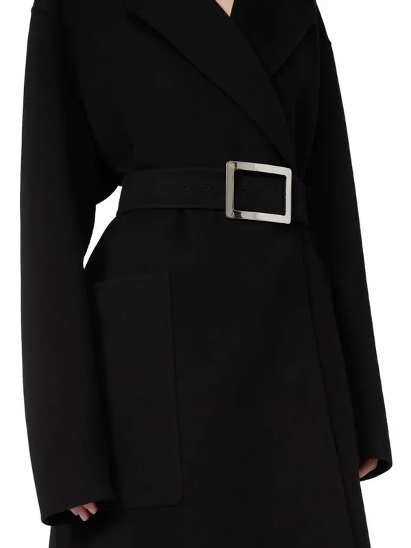 Sportmax Pure Wool Robe Coat