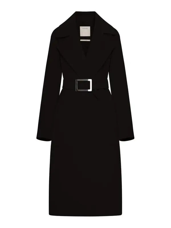 Sportmax Pure Wool Robe Coat