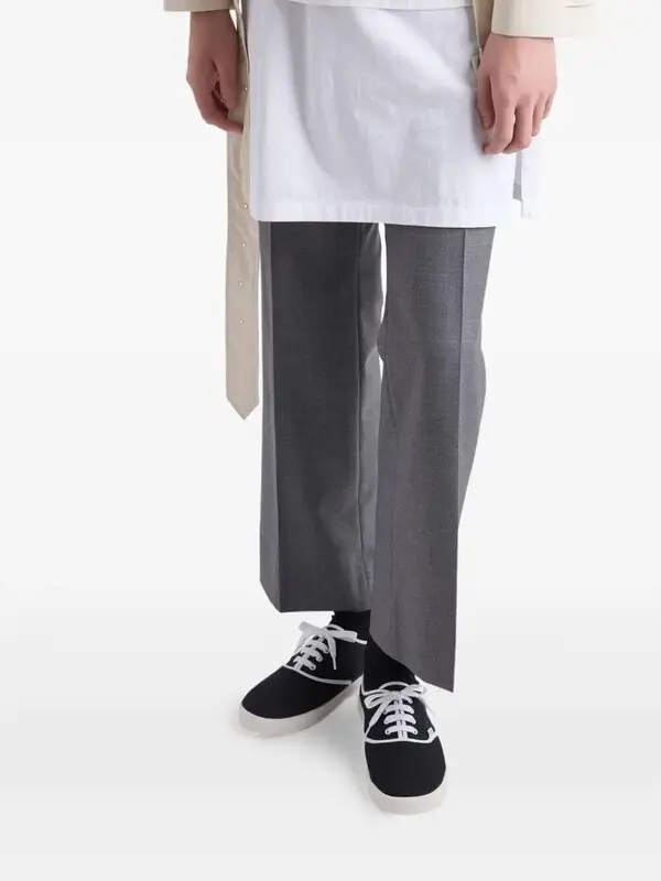 Prada Drill Fabric Sneakers