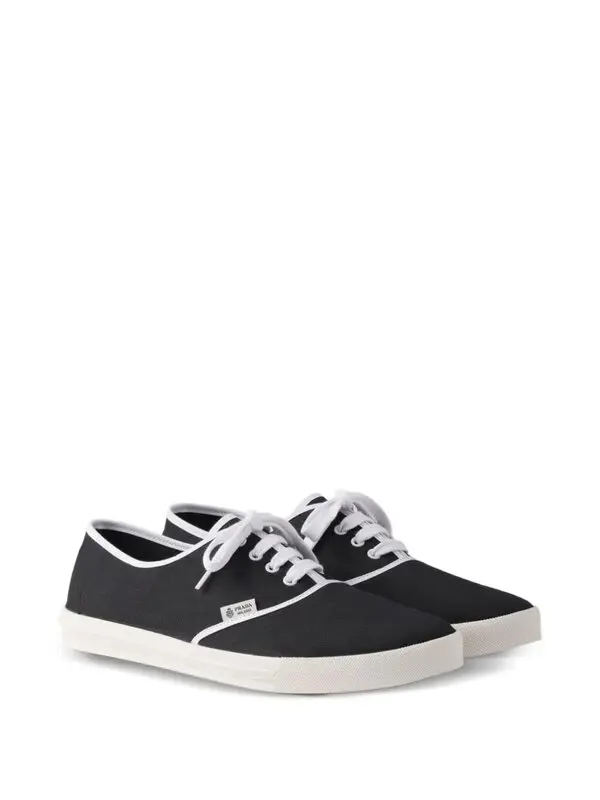 Prada Drill Fabric Sneakers