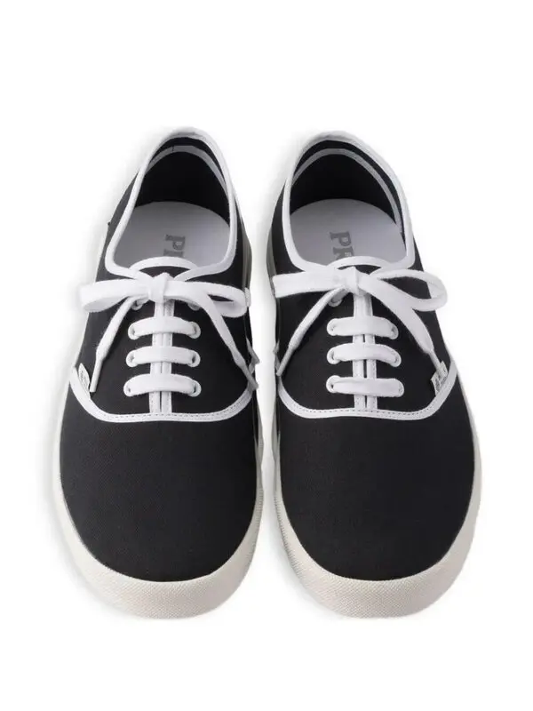 Prada Drill Fabric Sneakers