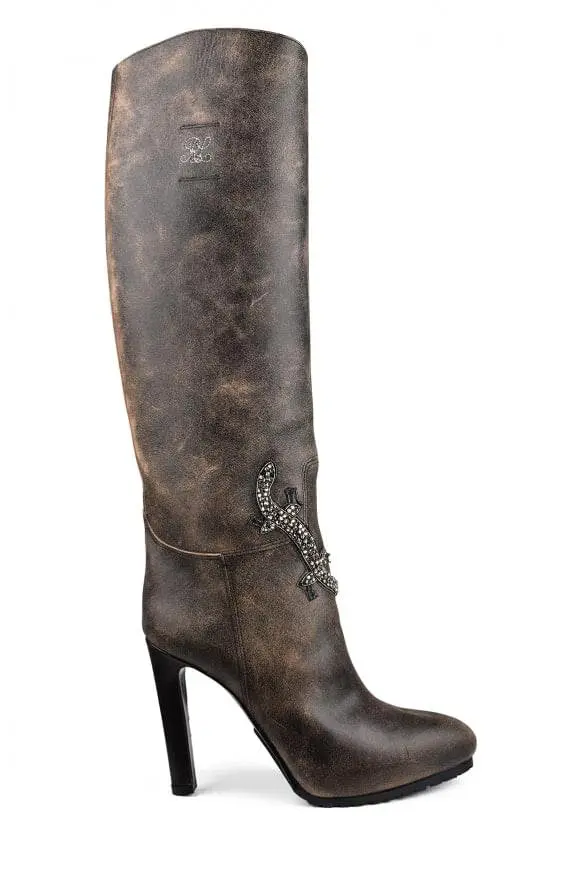 Ralph Lauren Remmy Boots - Gray