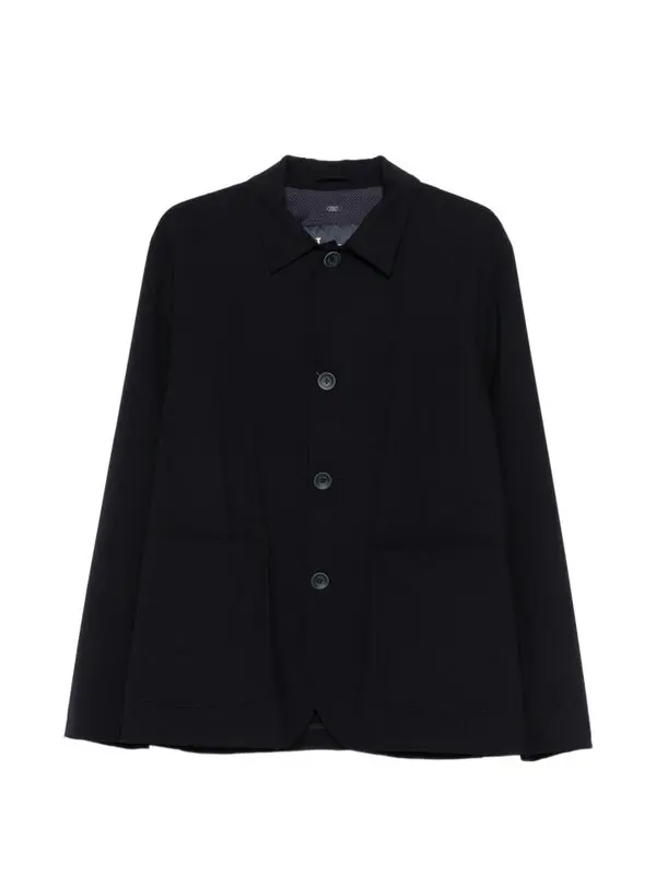 Herno Cool Stretch Wool Regular Fit Blazer