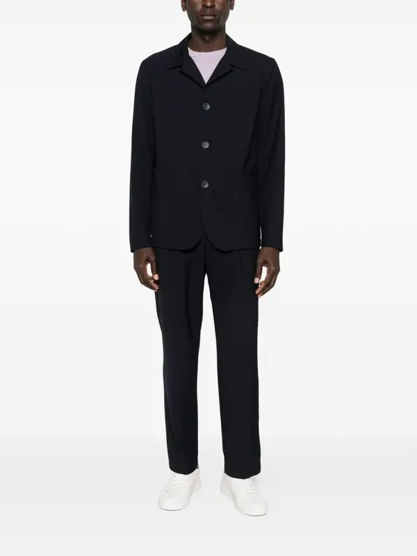 Herno Cool Stretch Wool Regular Fit Blazer