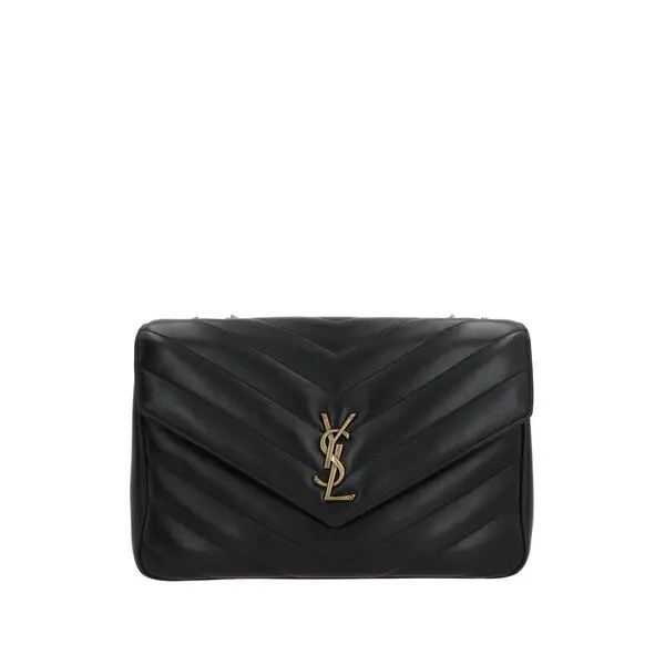 Saint Laurent Calfskin Shoulder Bag
