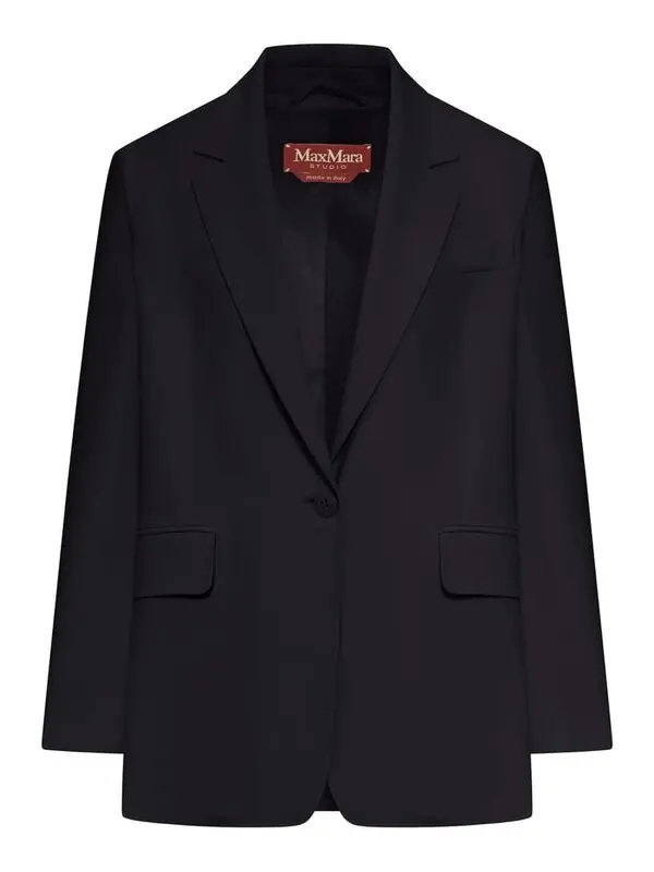 Max Mara Single-breasted Cady Blazer