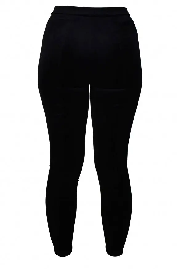 Saint Laurent Velvet Effect Leggings