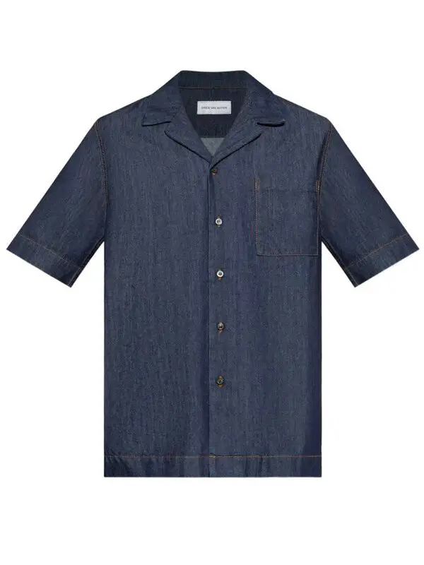 Dries Van Noten Cartone Denim Shirt