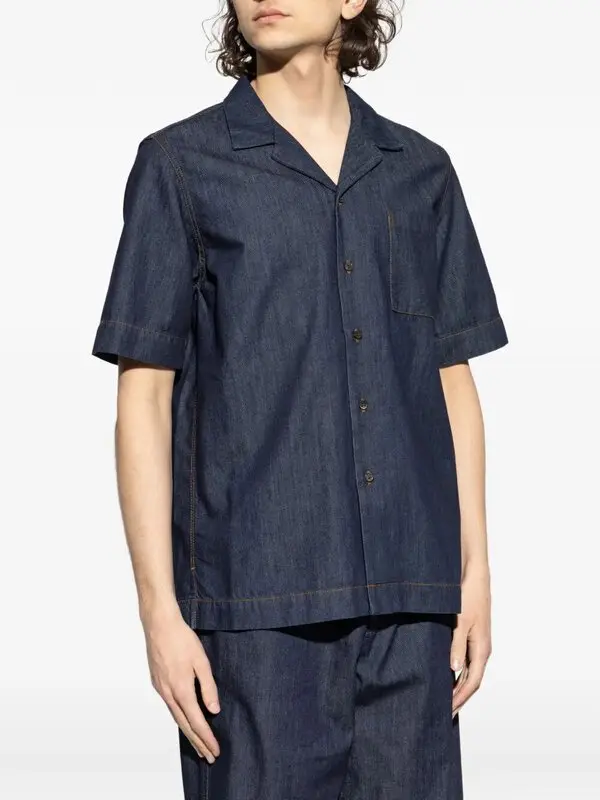 Dries Van Noten Cartone Denim Shirt