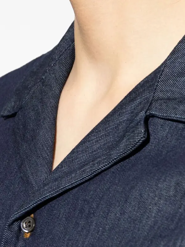 Dries Van Noten Cartone Denim Shirt