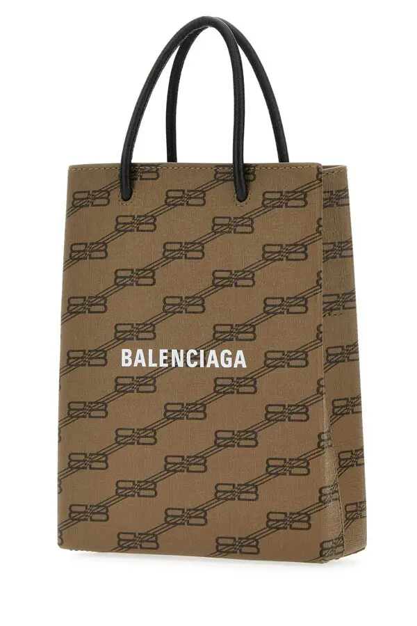 Balenciaga Printed Canvas Phone Case